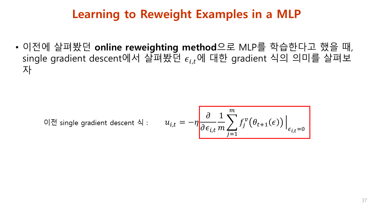 Paper Review. Learning to Reweight Examples for Robust Deep Learning ... Paper Review. Learning to Reweight Examples for Robust Deep Learning ...